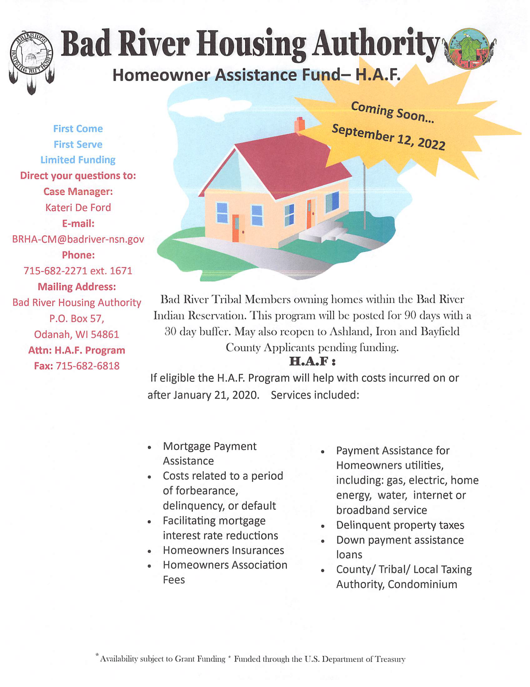 Housing – Bad River Tribe