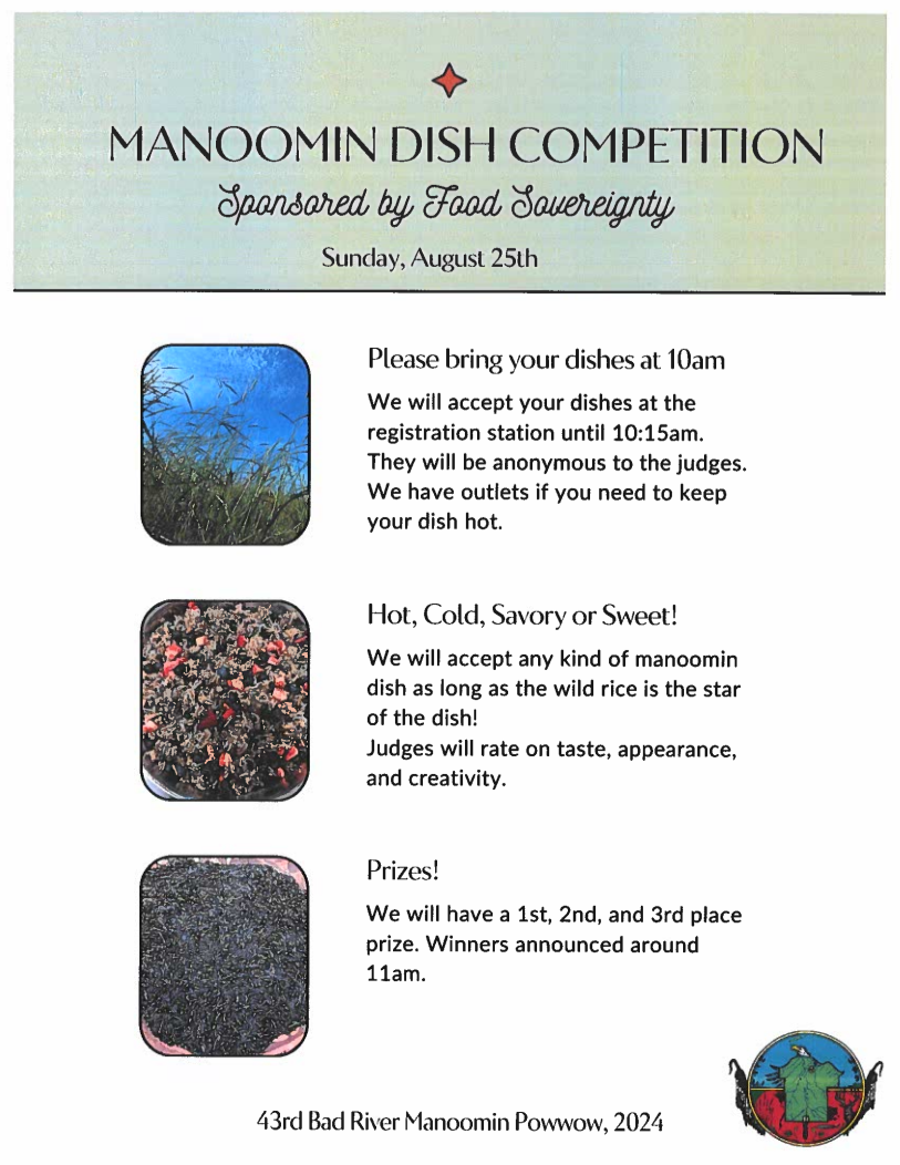 Manoomin Powwow 2024 – Bad River Tribe